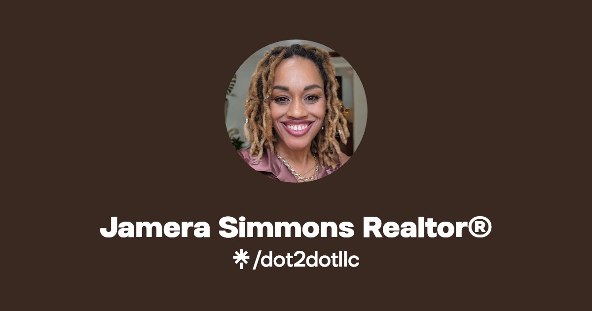 Jamera Simmons Realtor® | Instagram, Facebook | Linktree