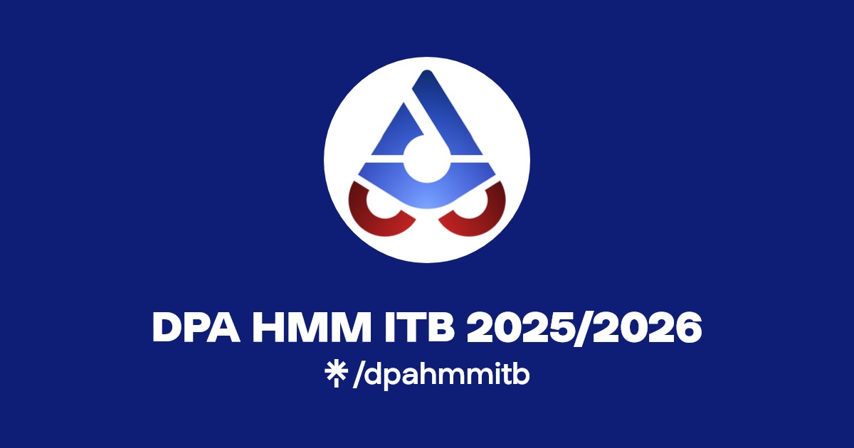 DPA HMM ITB 2025/2026 Official: Instagram | Linktree
