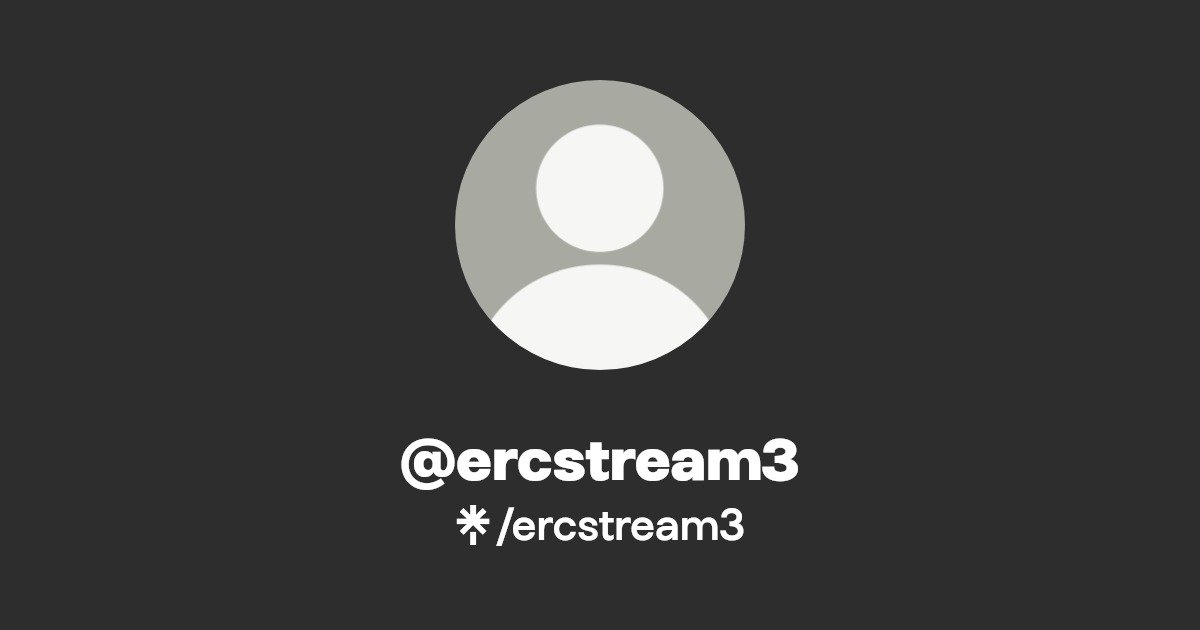Ercstream3 Find Ercstream3 Onlyfans Linktree