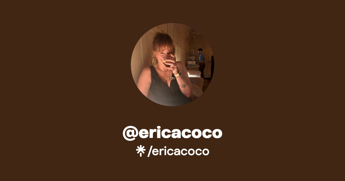 @ericacoco | Linktree