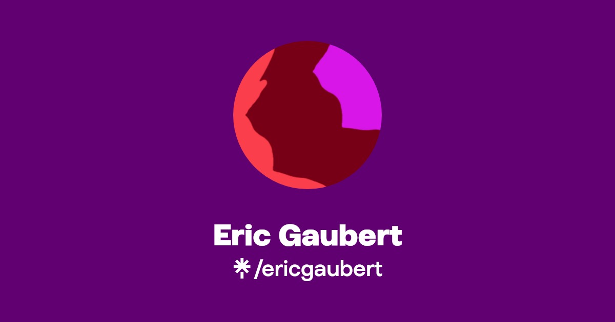 Eric Gaubert | Instagram | Linktree