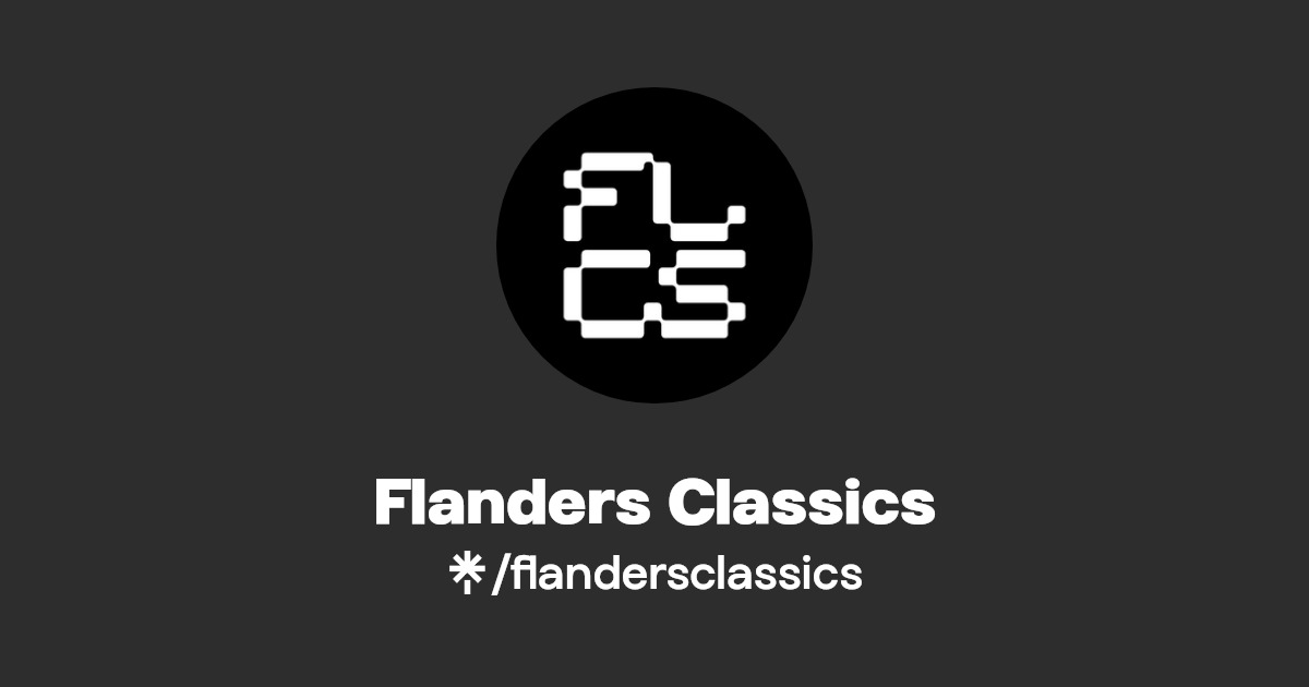 Flanders Classics | Instagram, Facebook | Linktree