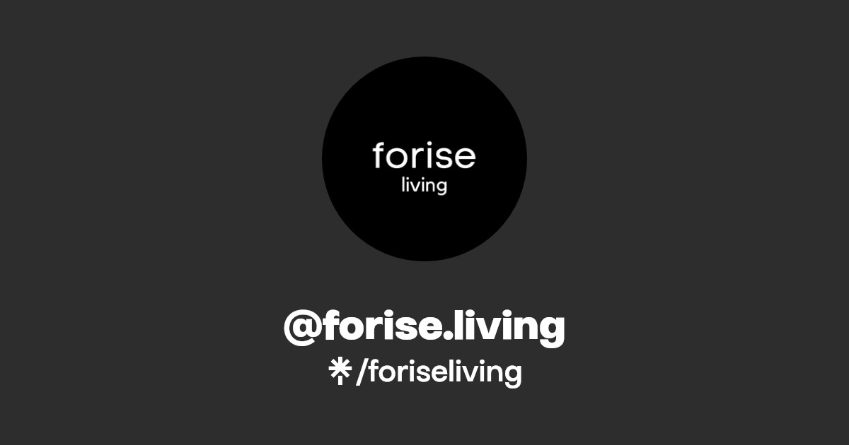 @forise.living | Linktree
