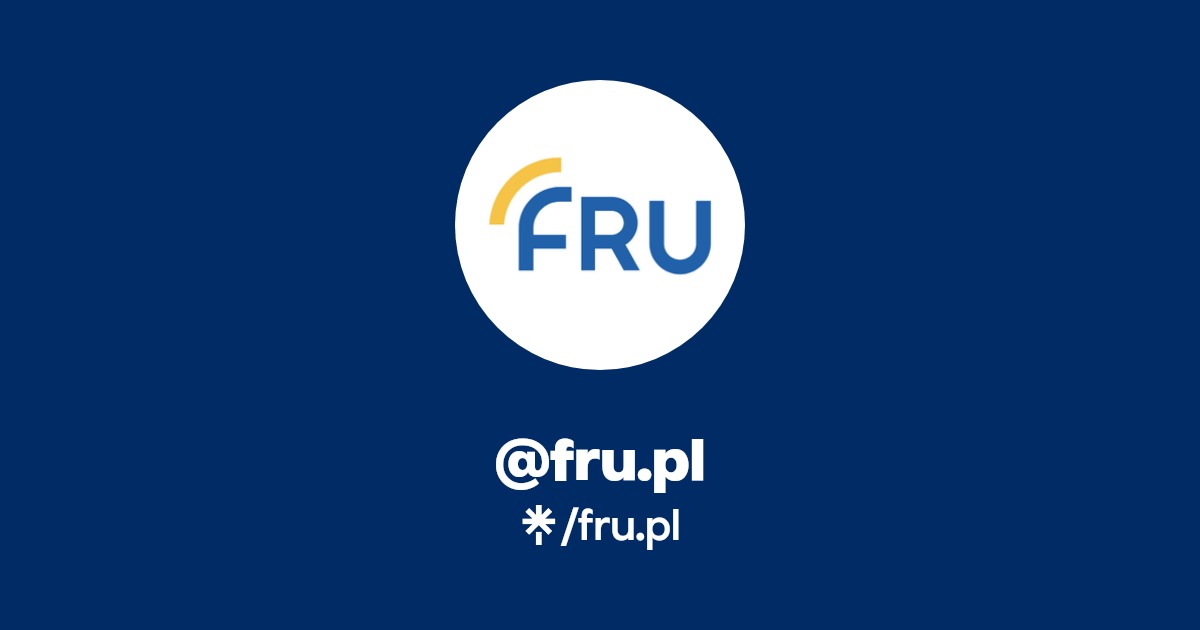 fru.pl | Instagram, Facebook, TikTok | Linktree
