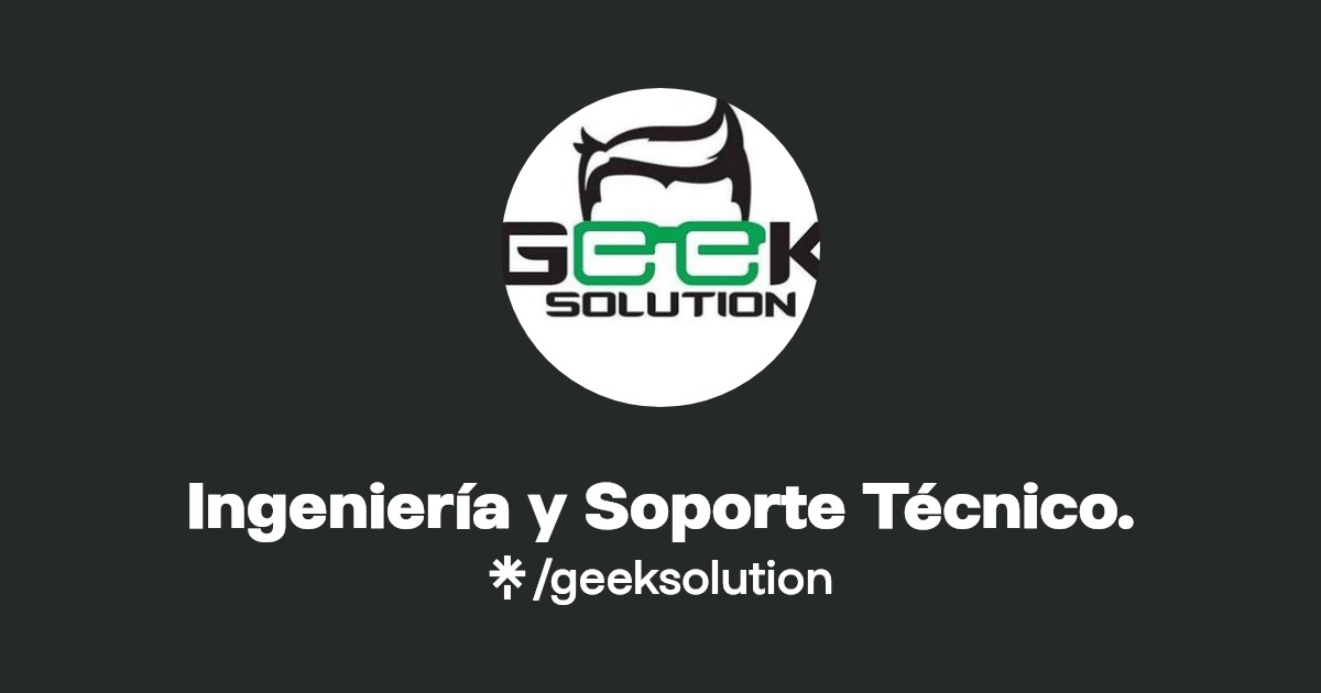 Ingeniería y Soporte Técnico. Official: TikTok, Instagram, Facebook ...