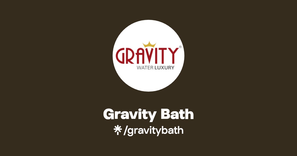 Gravity Bath | Instagram, Facebook | Linktree