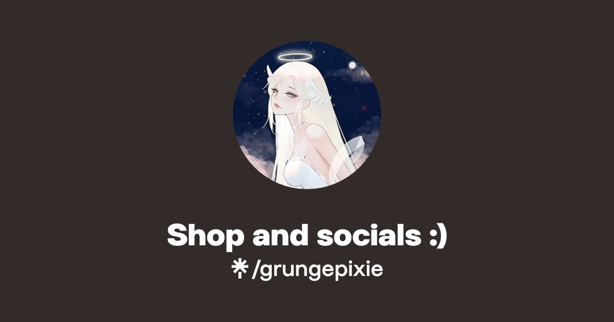 Shop And Socials Instagram Linktree
