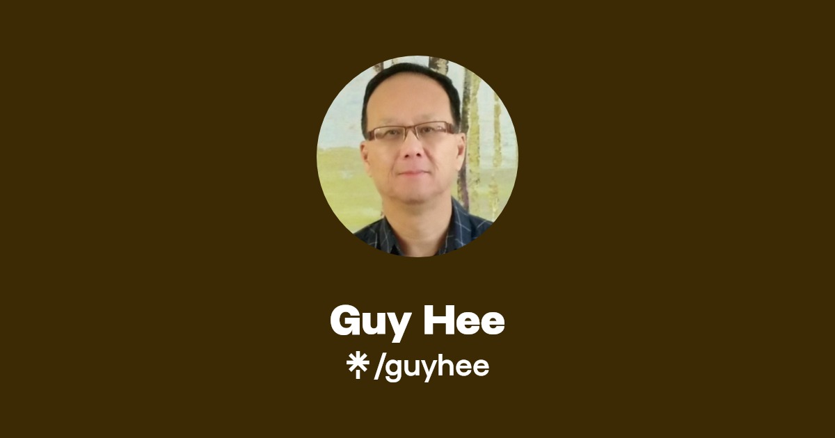 Guy Hee | Instagram, Facebook, TikTok | Linktree