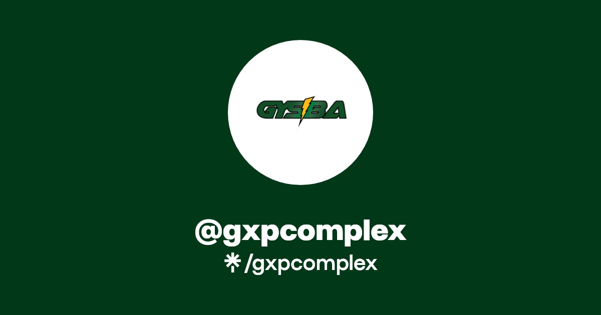 gxpcomplex | Instagram, Facebook | Linktree
