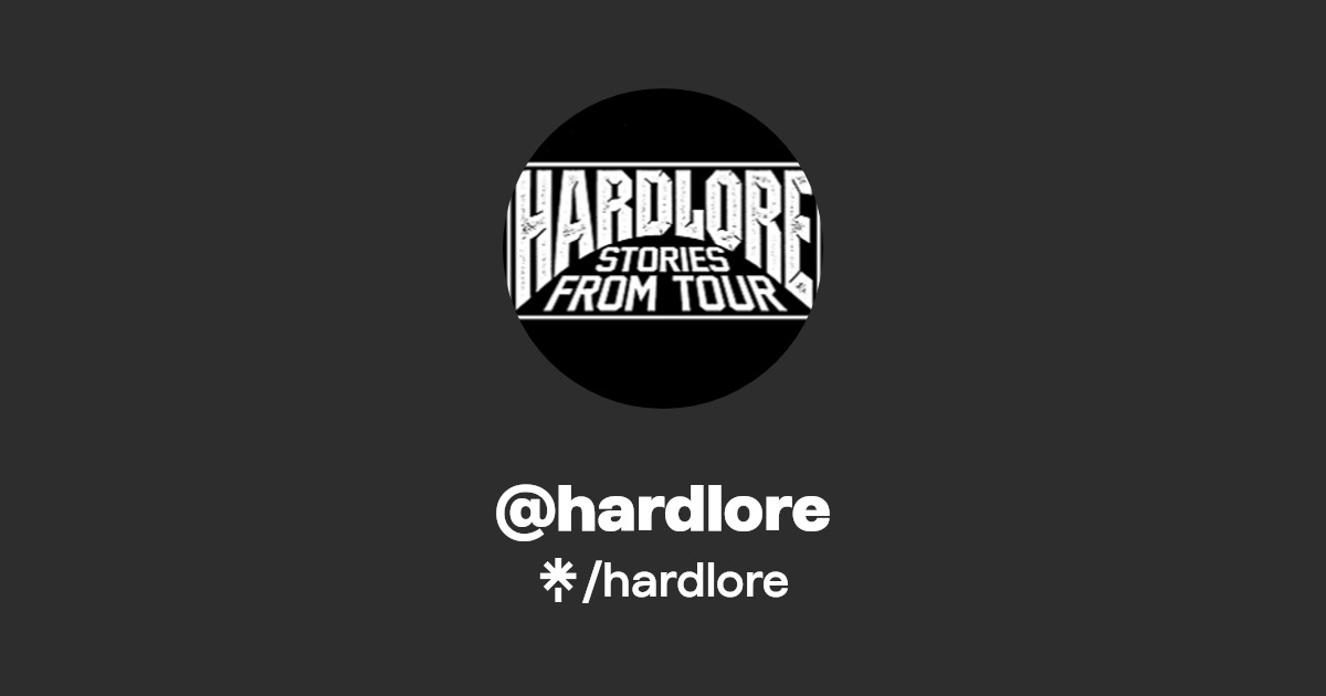 hardlore Official: TikTok, Instagram, Twitter | Linktree