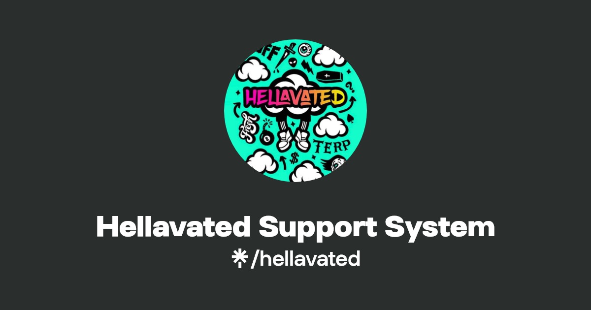 Hellavated Support System | Instagram | Linktree