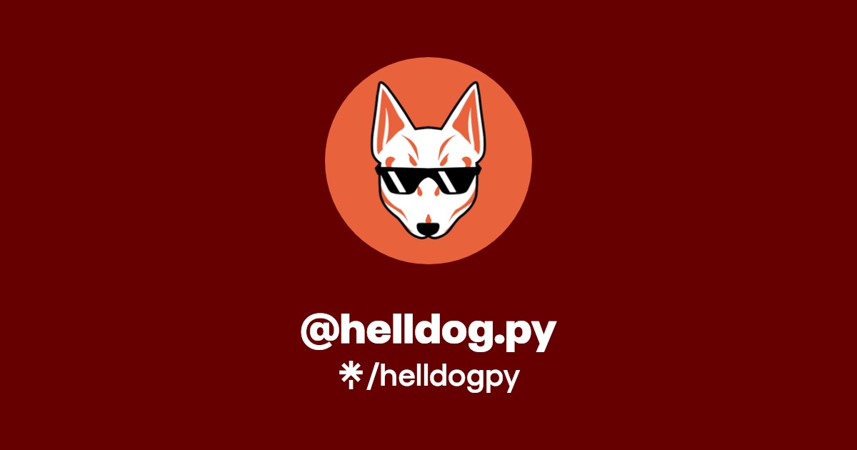 @helldog.py | TikTok | Linktree