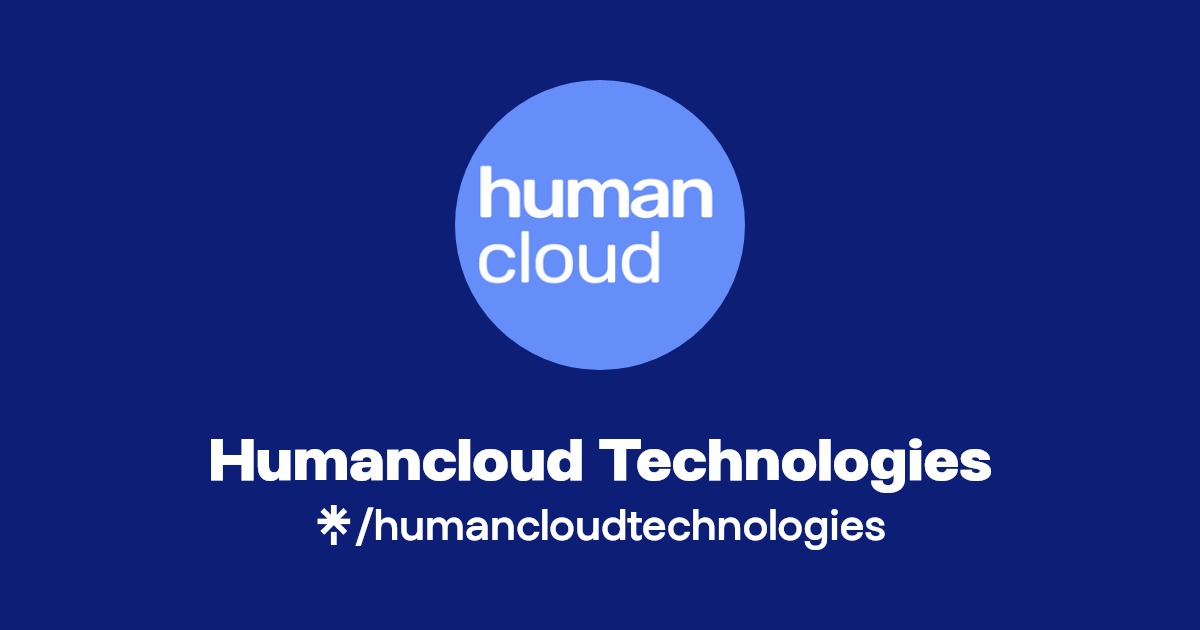 Humancloud Technologies | Twitter, Facebook | Linktree