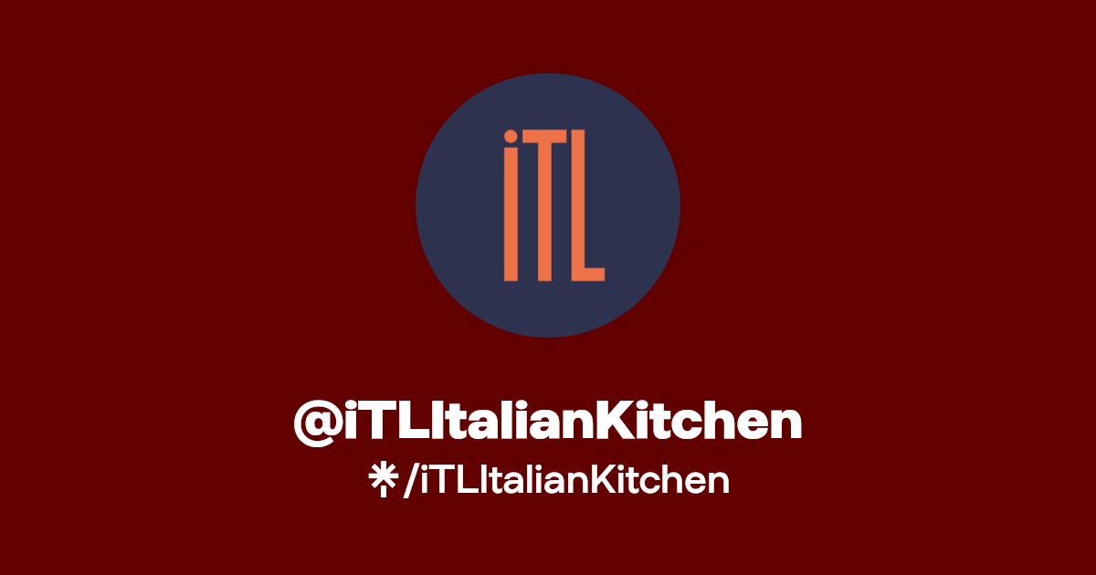 iTLItalianKitchen | Instagram, Facebook | Linktree