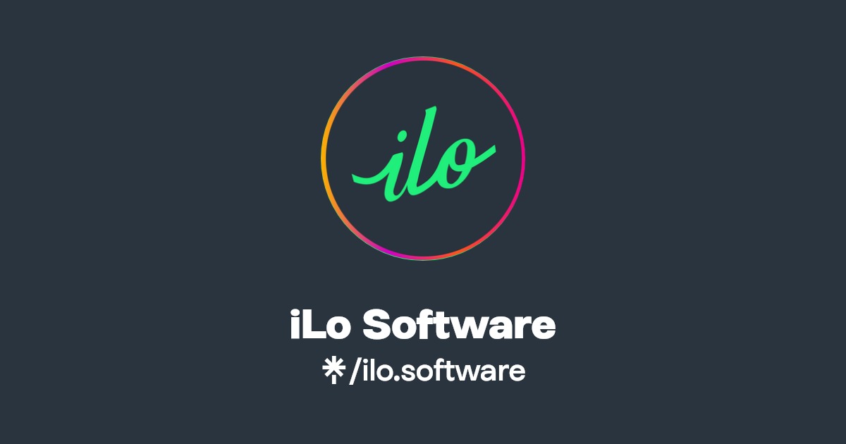iLo Software Official: Instagram | Linktree