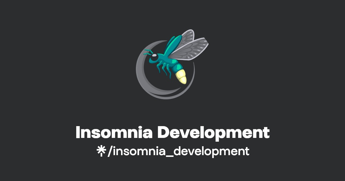 Insomnia Development | Instagram | Linktree