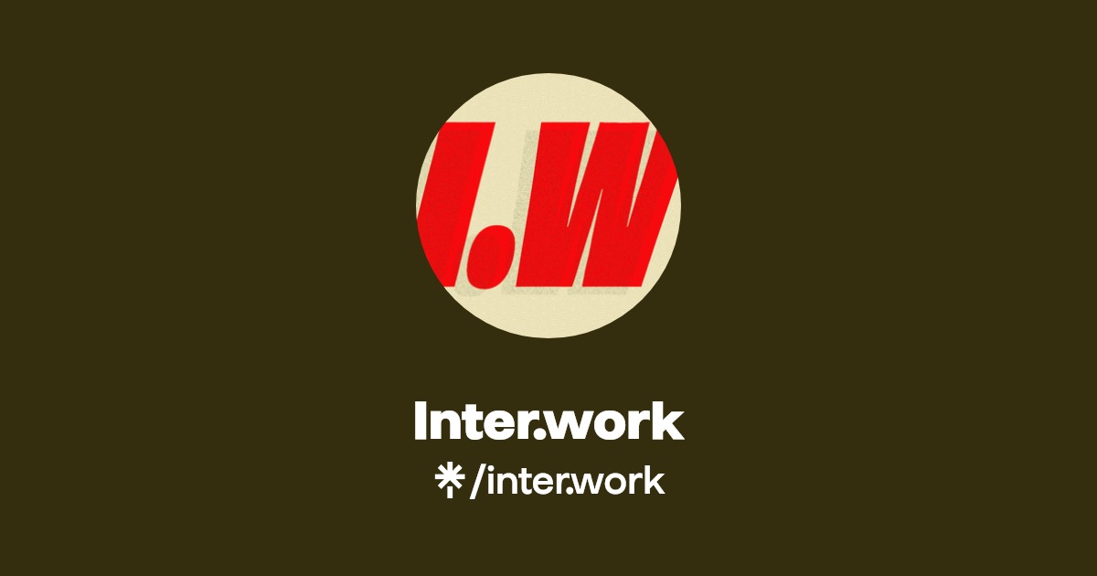 Inter.work | Instagram | Linktree