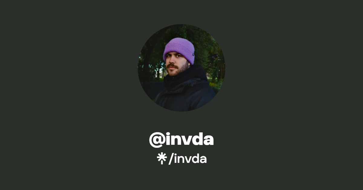 @invda | Linktree