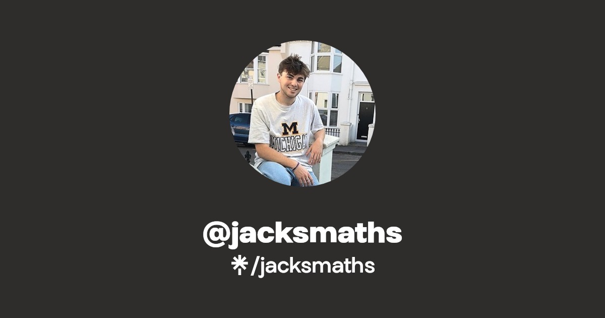 jacksmaths Official: TikTok | Linktree