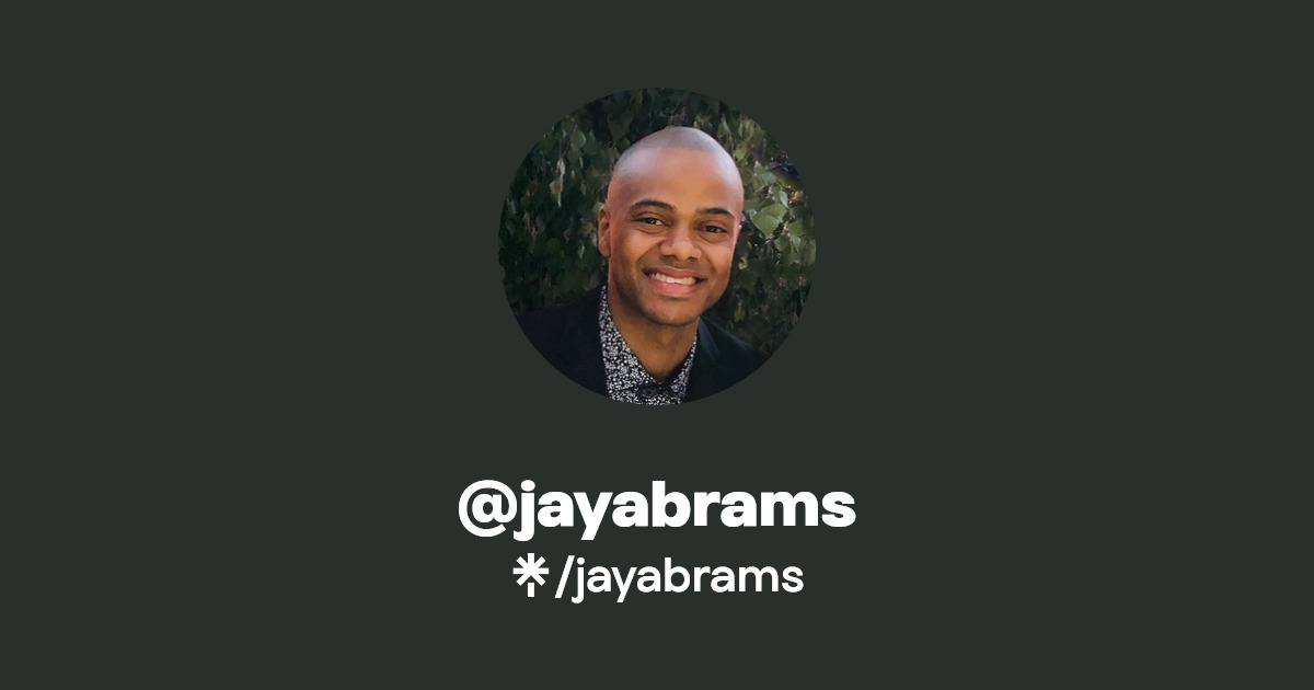 @jayabrams | Linktree