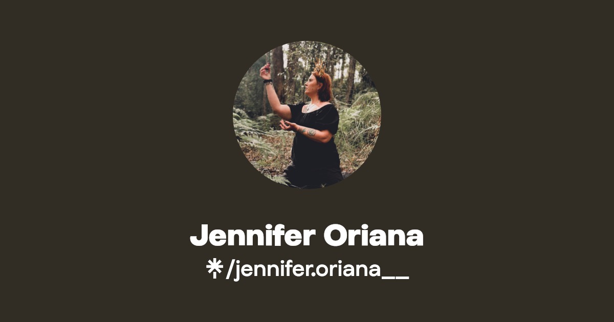 Jennifer Oriana - Listen on YouTube, Spotify - Linktree