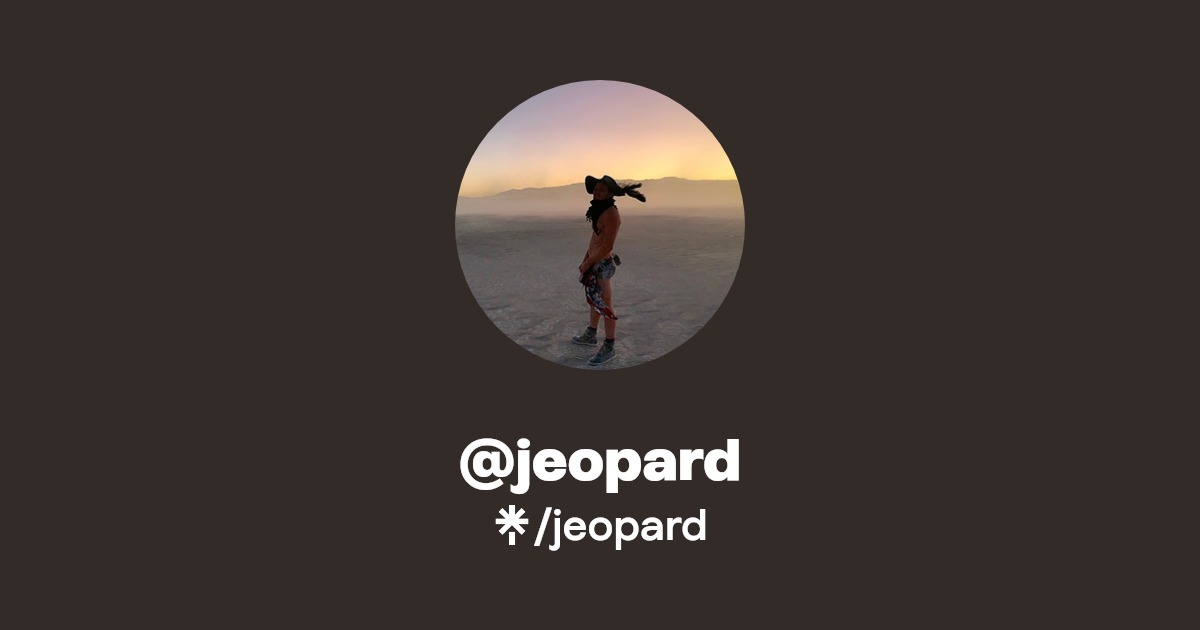 jeopard | Twitch | Linktree