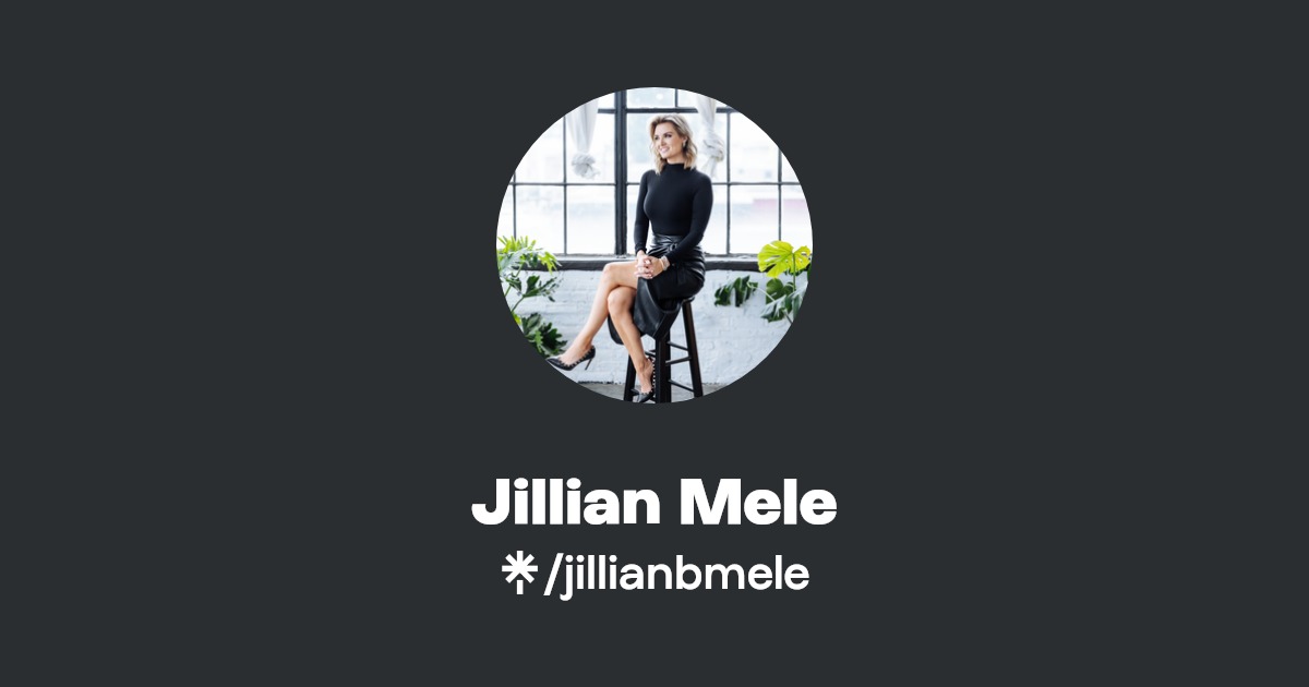 Jillian Mele Official: TikTok, Instagram | Linktree