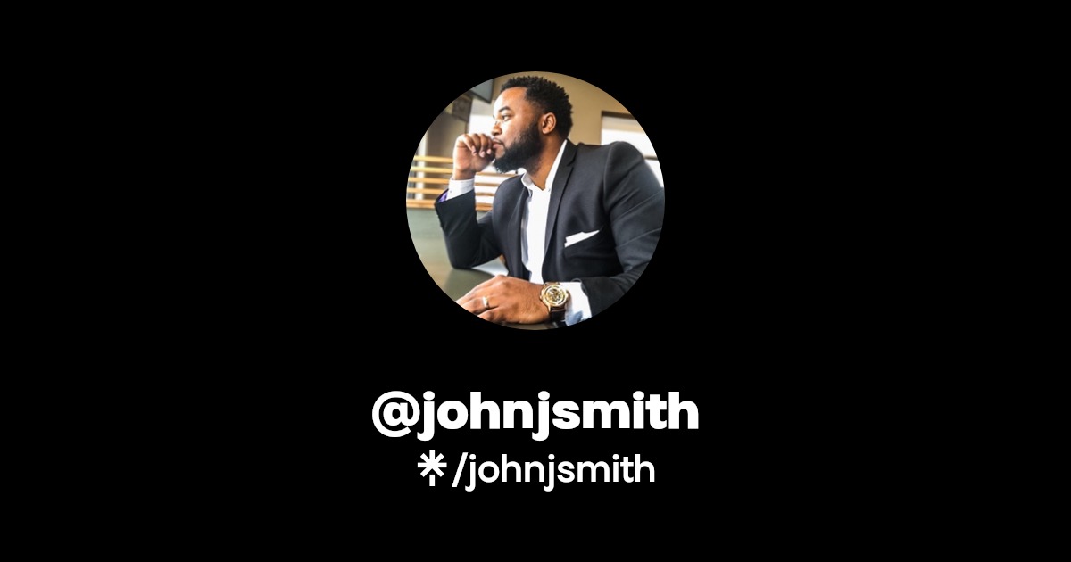 @johnjsmith | Linktree