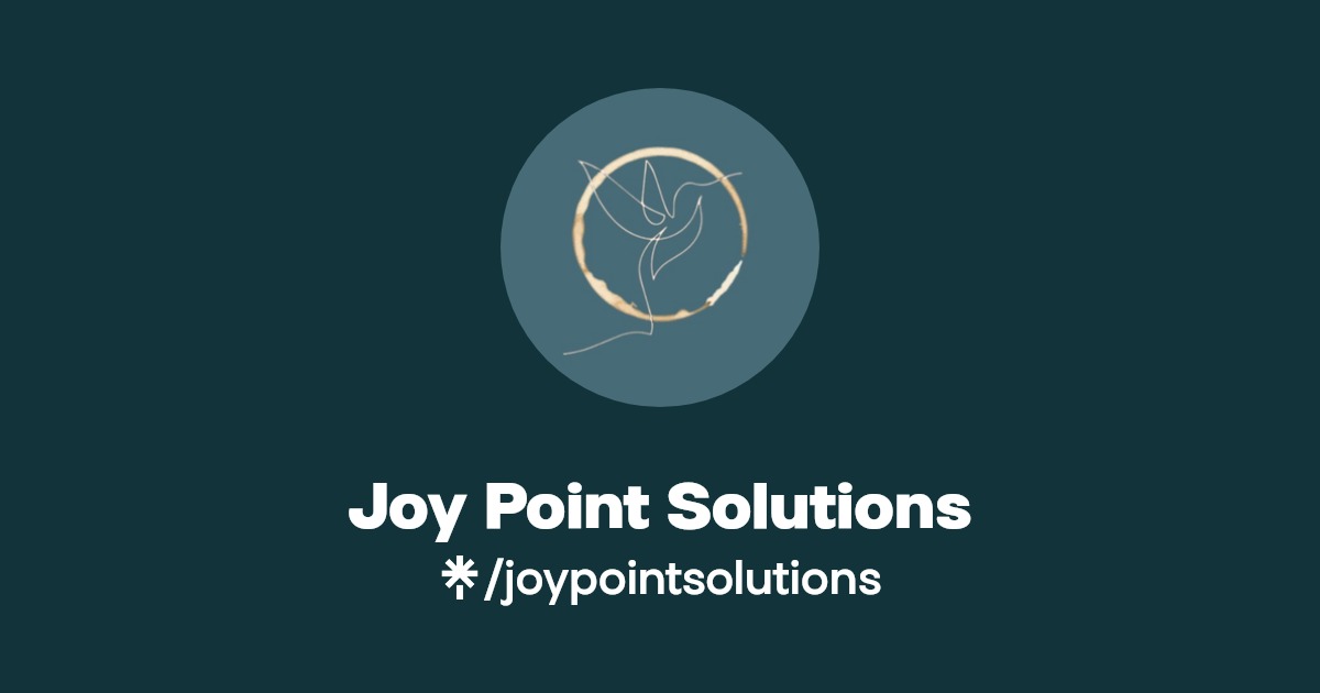 Joy Point Solutions | Instagram, Facebook | Linktree