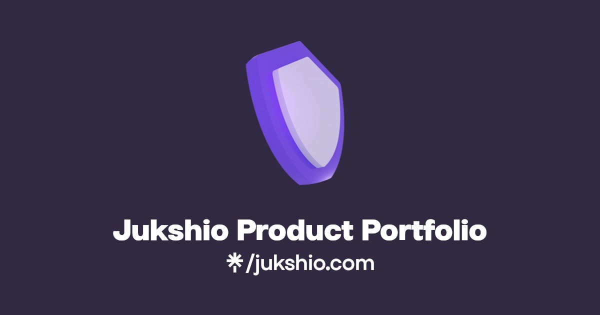 Jukshio Product Portfolio | Linktree