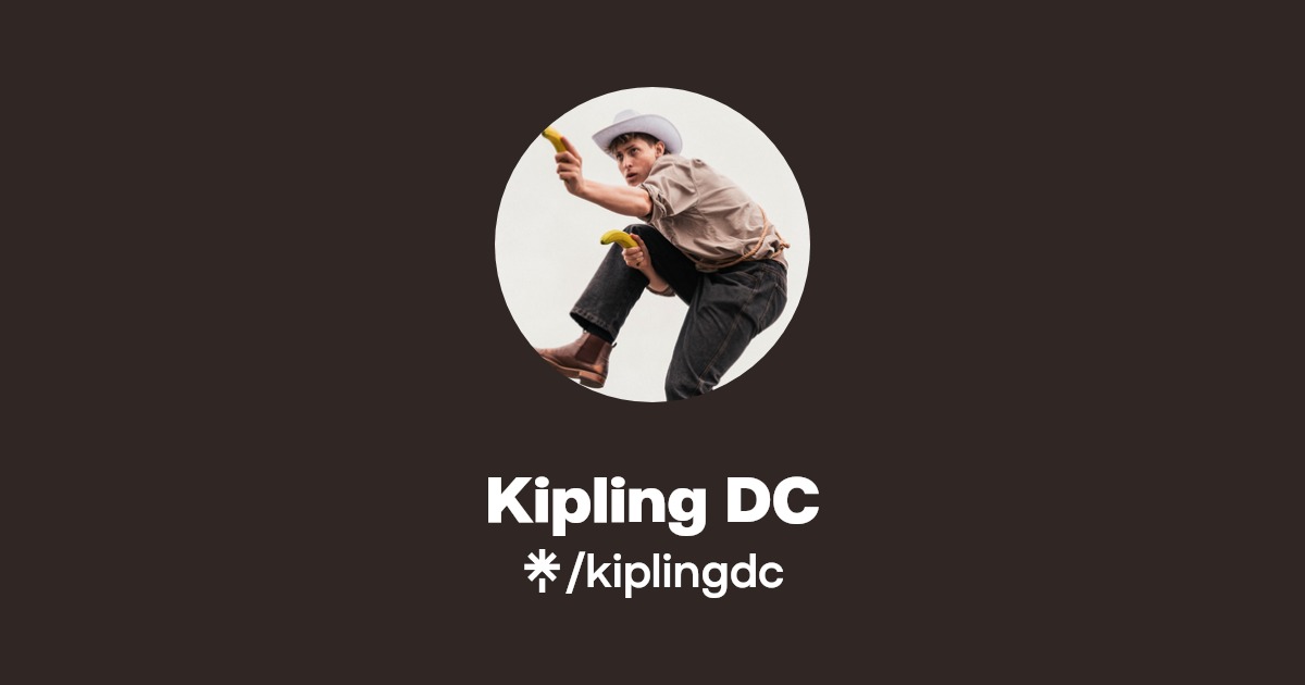 Kipling DC | Instagram, Facebook, TikTok | Linktree