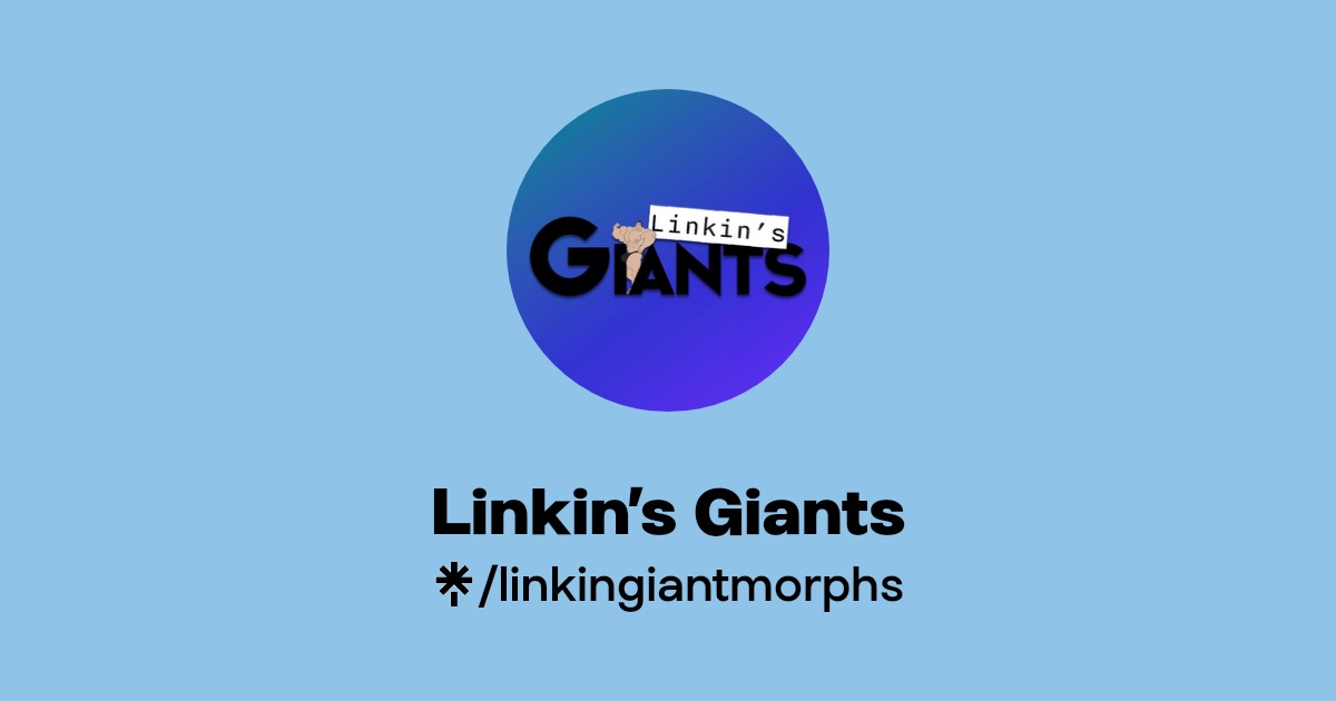 Linkin’s Giants Official: Instagram, X | Linktree