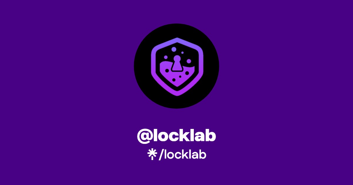 locklab | Twitter | Linktree