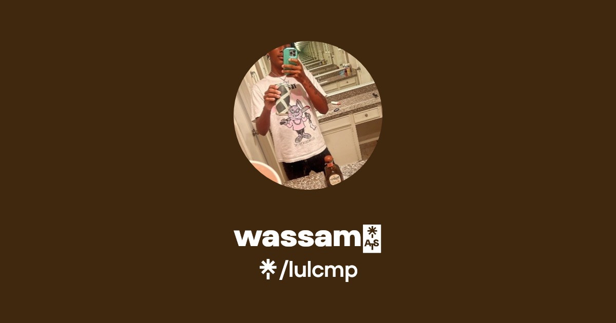 wassam🫣 | TikTok | Linktree