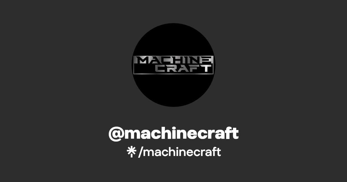 @machinecraft | Linktree