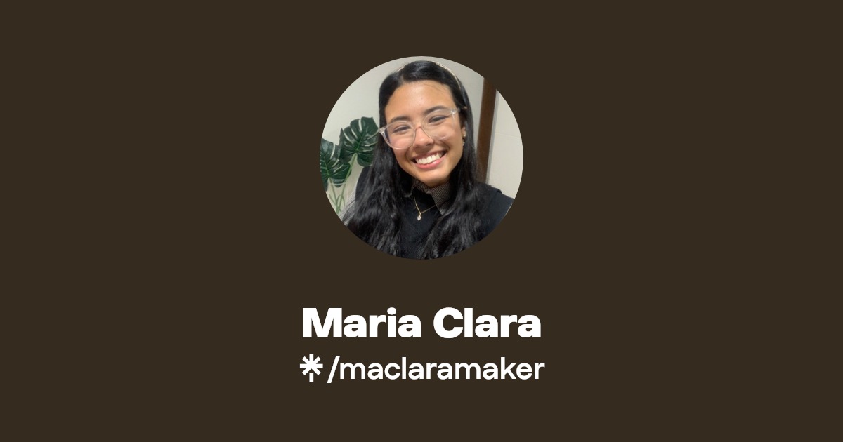 Maria Clara | Instagram | Linktree