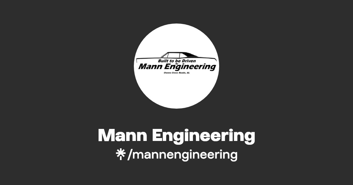 Mann Engineering | Instagram, Facebook, TikTok | Linktree