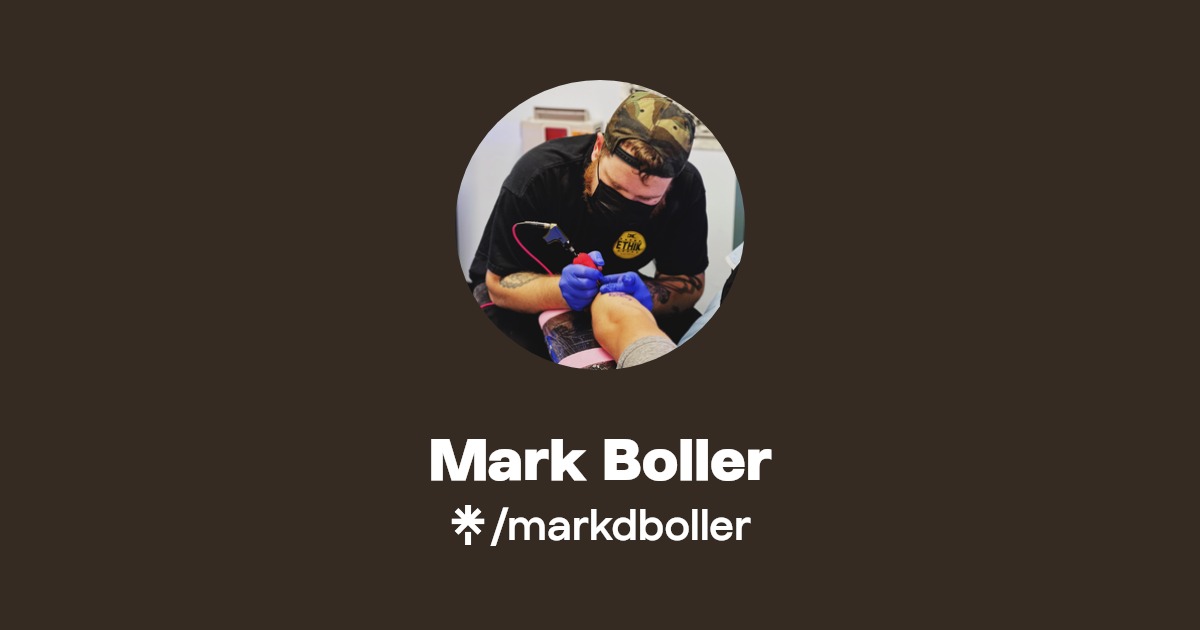 Mark Boller | Instagram | Linktree