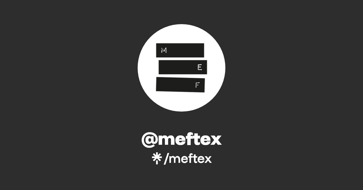 @meftex | Linktree