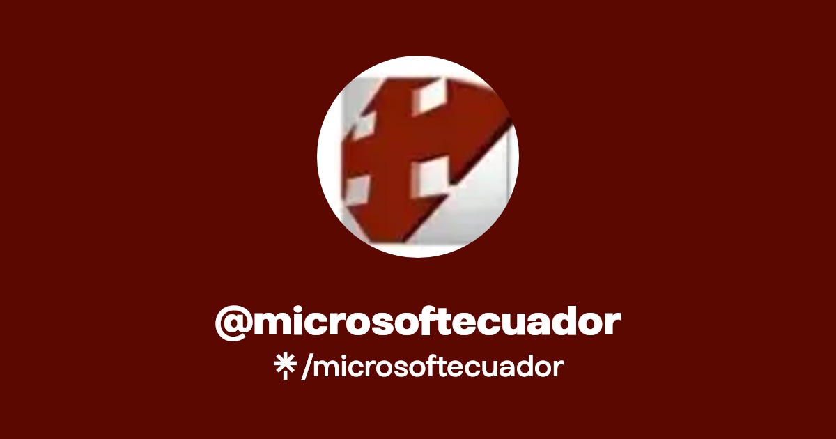 @microsoftecuador | Linktree
