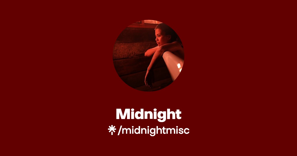 Midnight | Instagram, Facebook, Twitch | Linktree