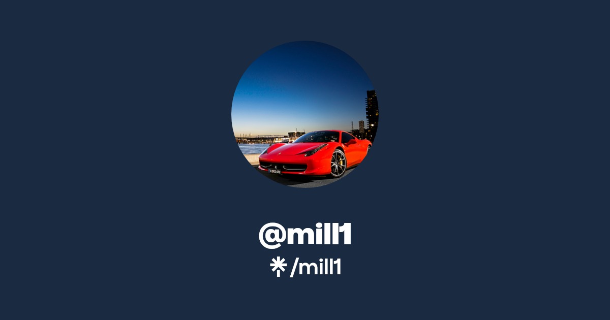 @mill1 | Linktree