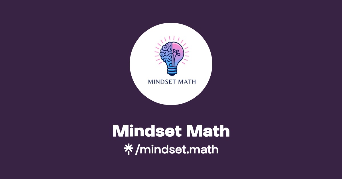 Mindset Math Instagram Linktree 4219