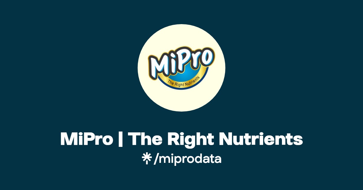 MiPro | The Right Nutrients | Linktree