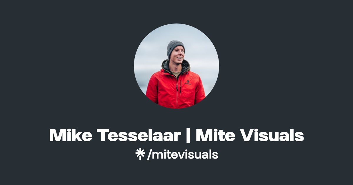 Mike Tesselaar | Mite Visuals | Instagram, Facebook, TikTok | Linktree