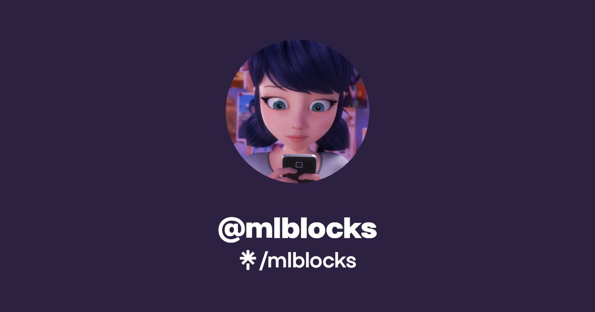 mlblocks | Instagram, TikTok | Linktree