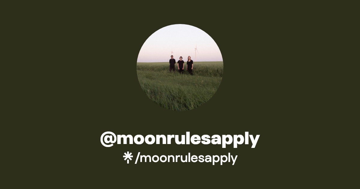 moonrulesapply Official: TikTok, Instagram | Linktree