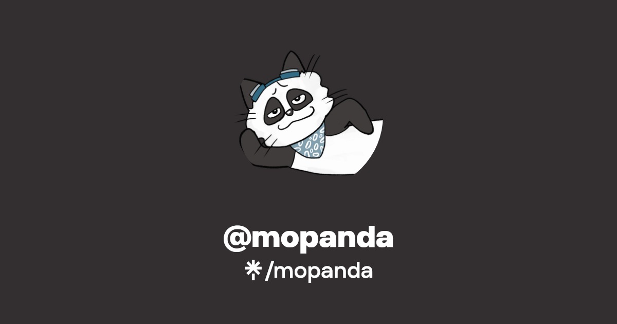mopanda | Twitter, Twitch | Linktree