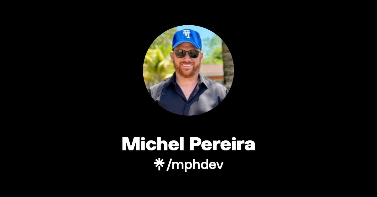 Michel Pereira | Instagram | Linktree