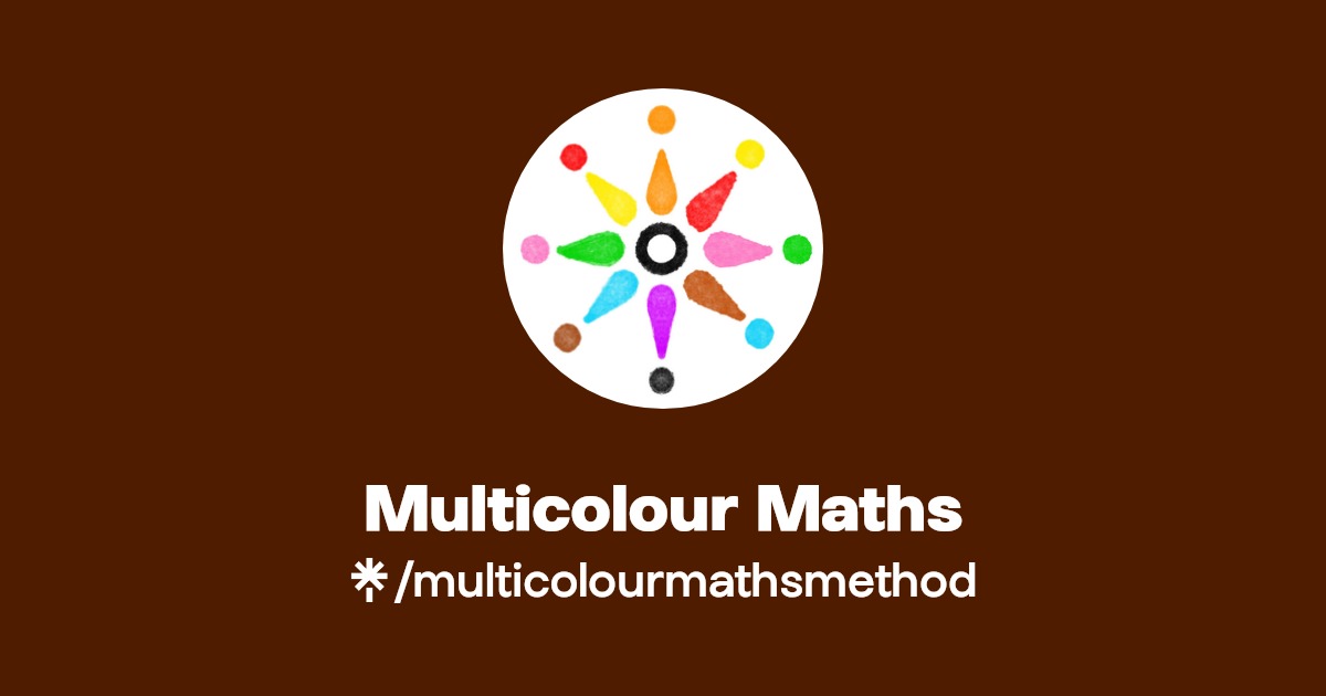 Multicolour Maths | Instagram | Linktree